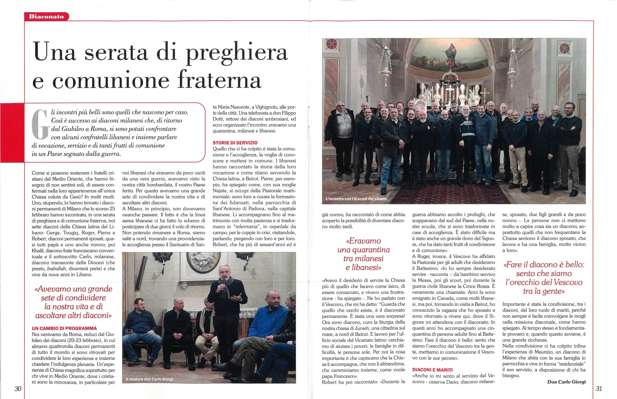 DIACONI permanenti | Diocesi di Milano